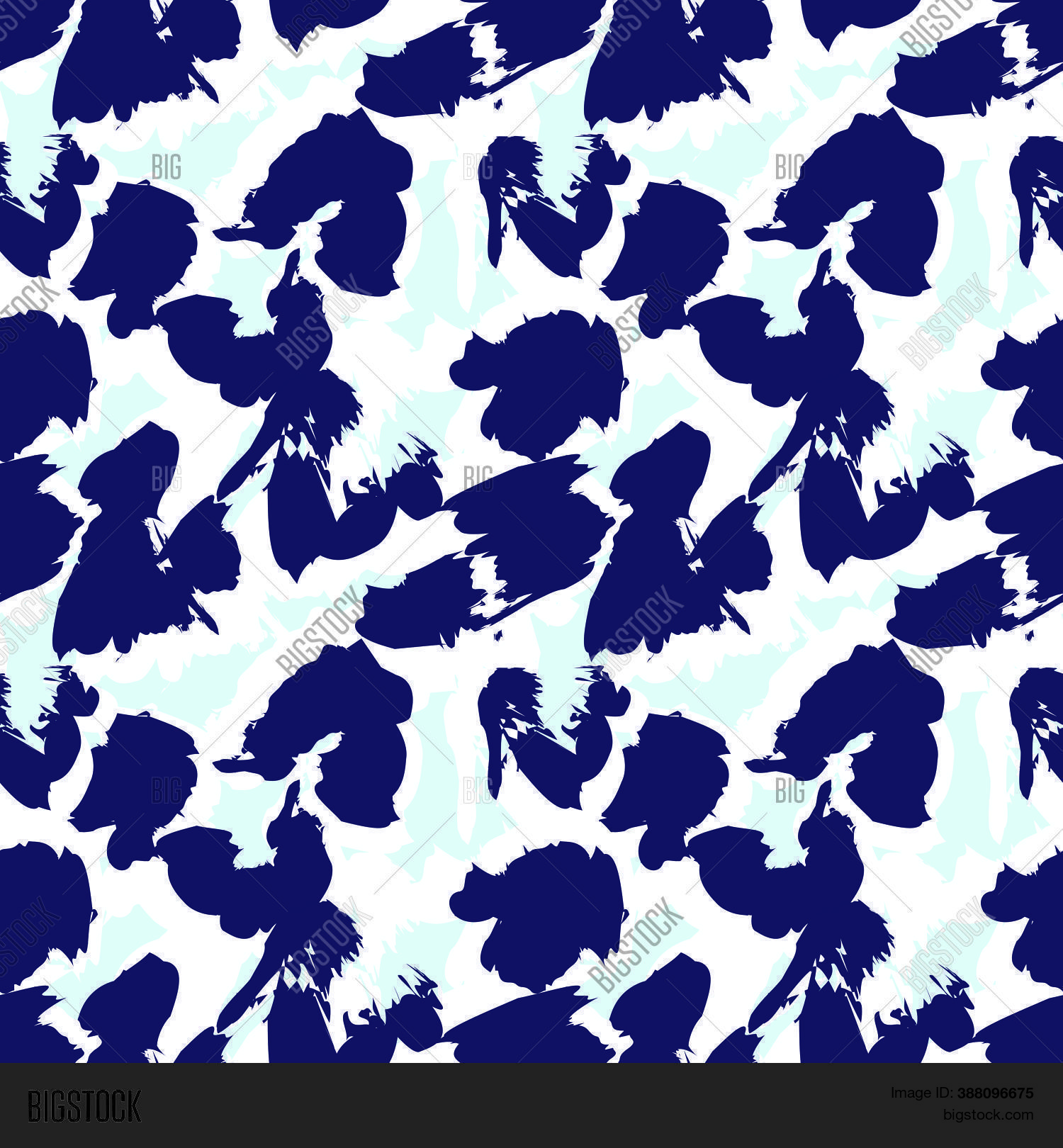 Sky Blue Brush Vector & Photo (Free Trial) | Bigstock