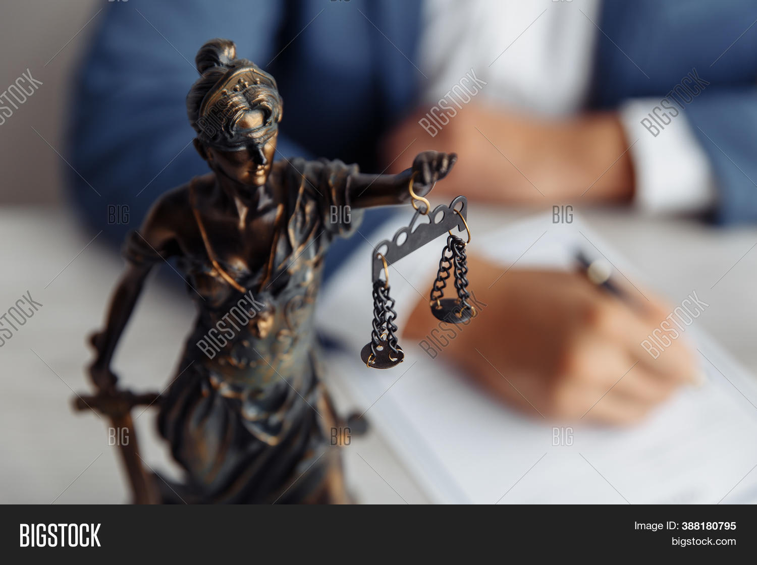 Lawyer Office. Statue Image & Photo (Free Trial) | Bigstock