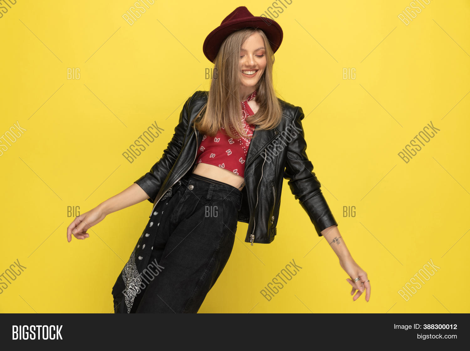 Happy Fashion Model Image & Photo (Free Trial) | Bigstock