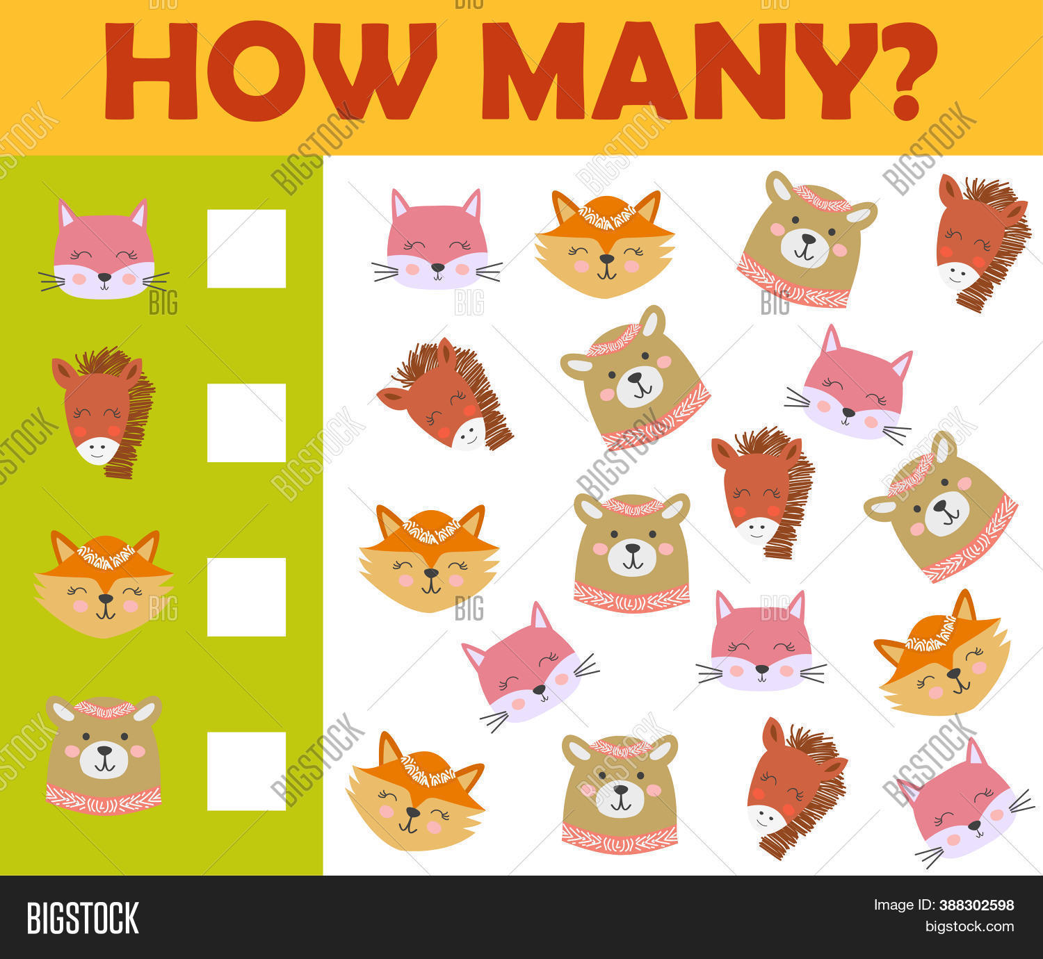 Imagen y foto Counting Animal (prueba gratis) | Bigstock