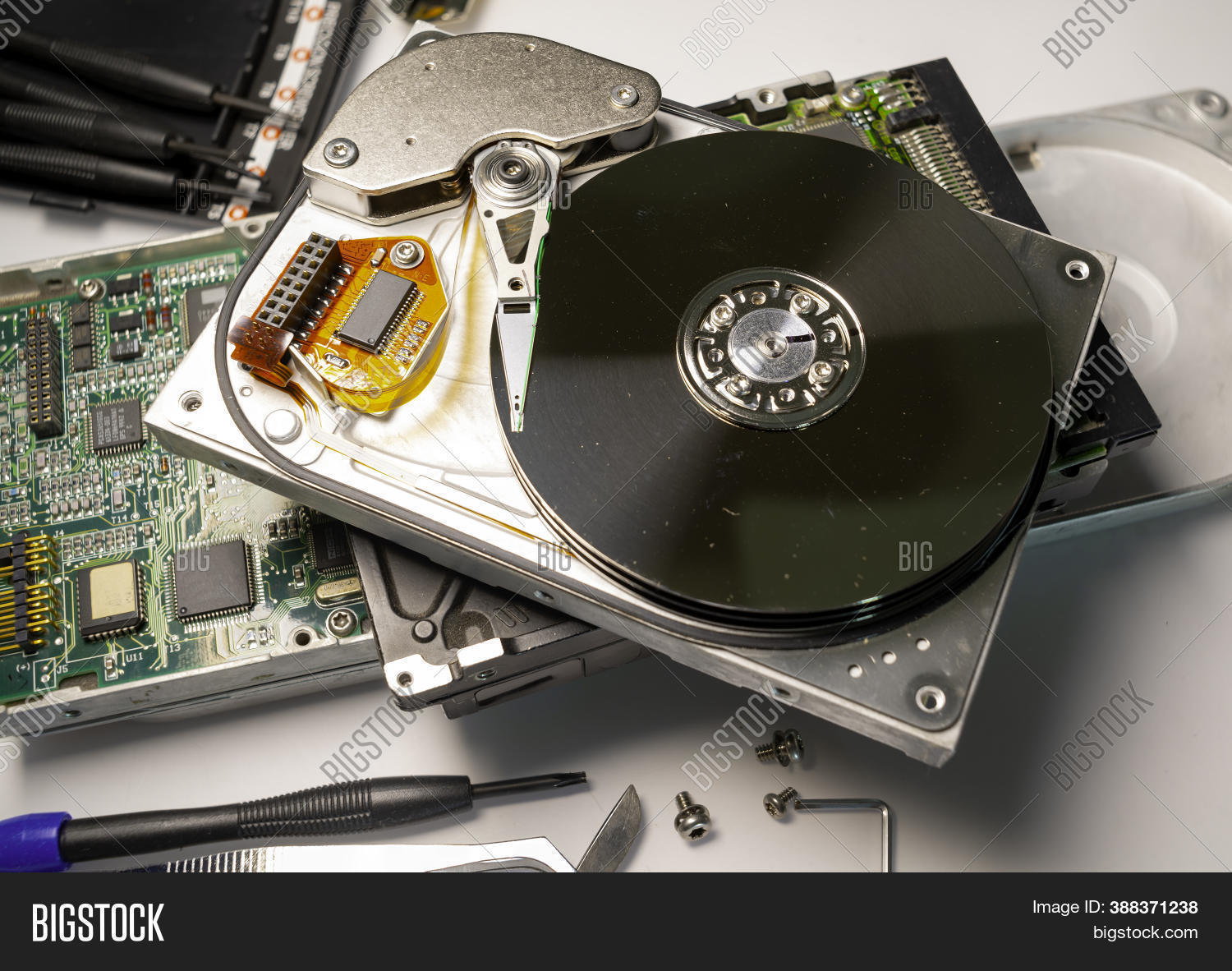 Disassembled Hard Image & Photo (Free Trial) | Bigstock