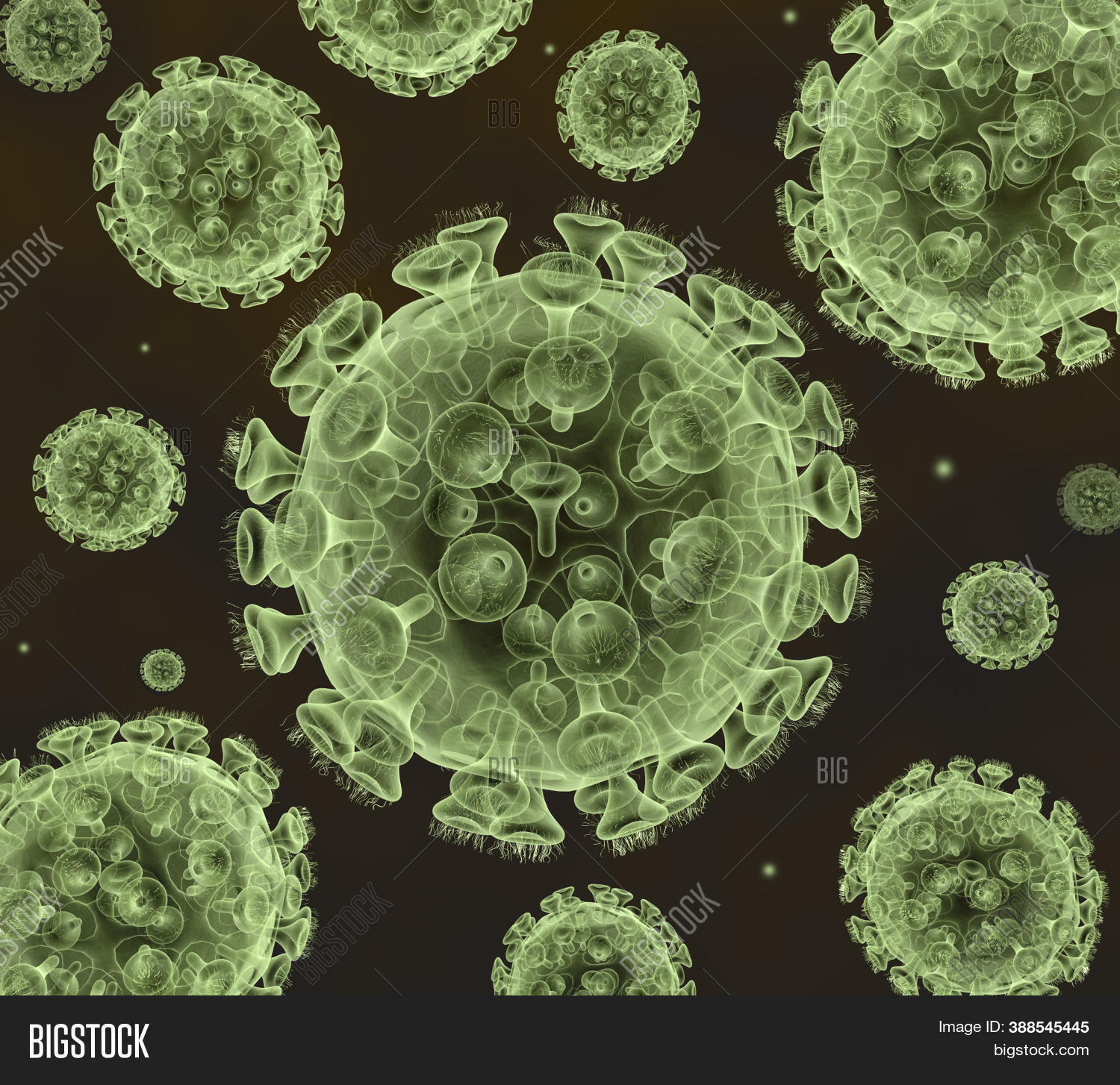 Close- Virus Cells Image & Photo (Free Trial) | Bigstock