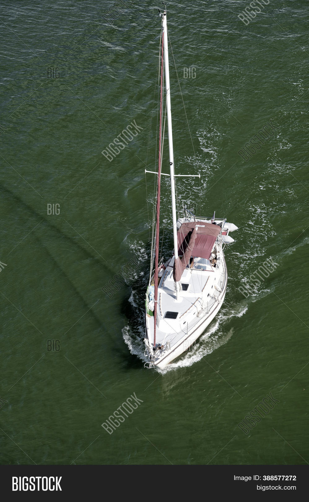 Modern Yacht Sailing Image & Photo (Free Trial) | Bigstock