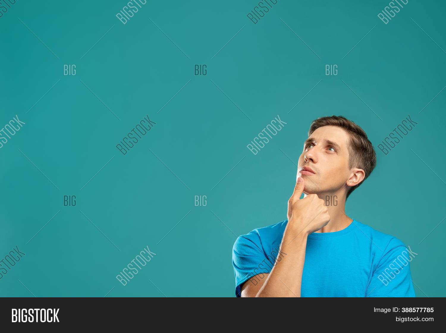 Doubtful Male Portrait Image & Photo (Free Trial) | Bigstock