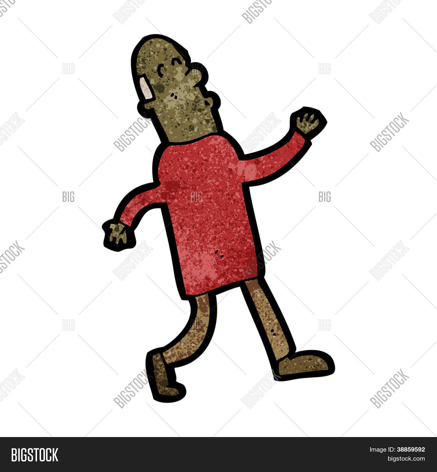 Strutting Older Man Vector & Photo (Free Trial) | Bigstock