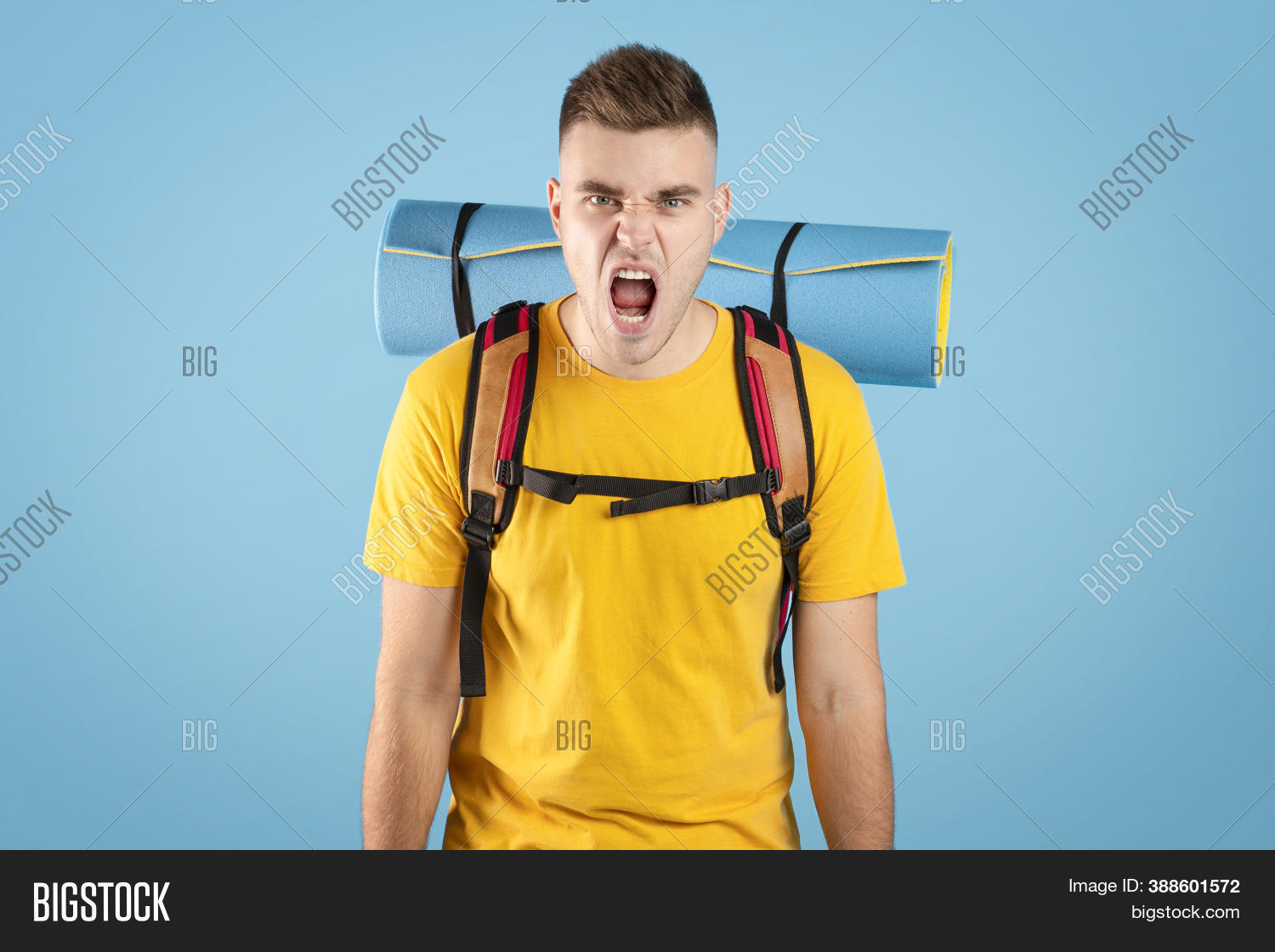 Angry Young Traveler Image & Photo (Free Trial) | Bigstock