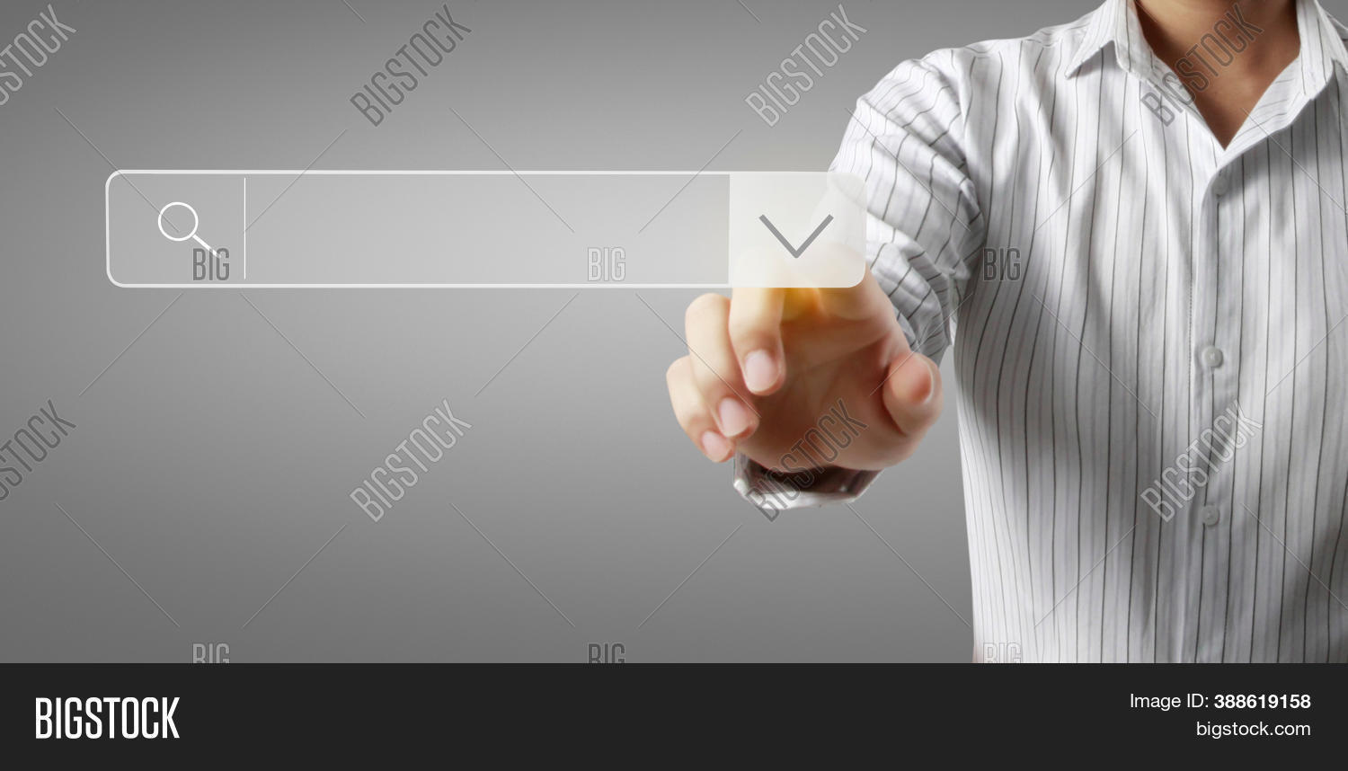 Hands Touching Button Image & Photo (Free Trial) | Bigstock