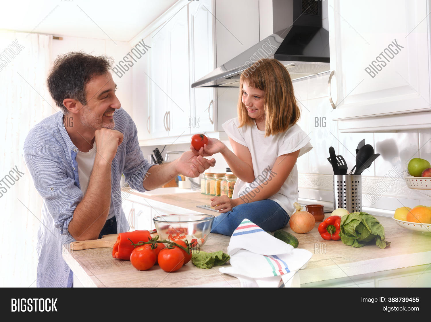 Little Girl Giving Image & Photo (Free Trial) | Bigstock