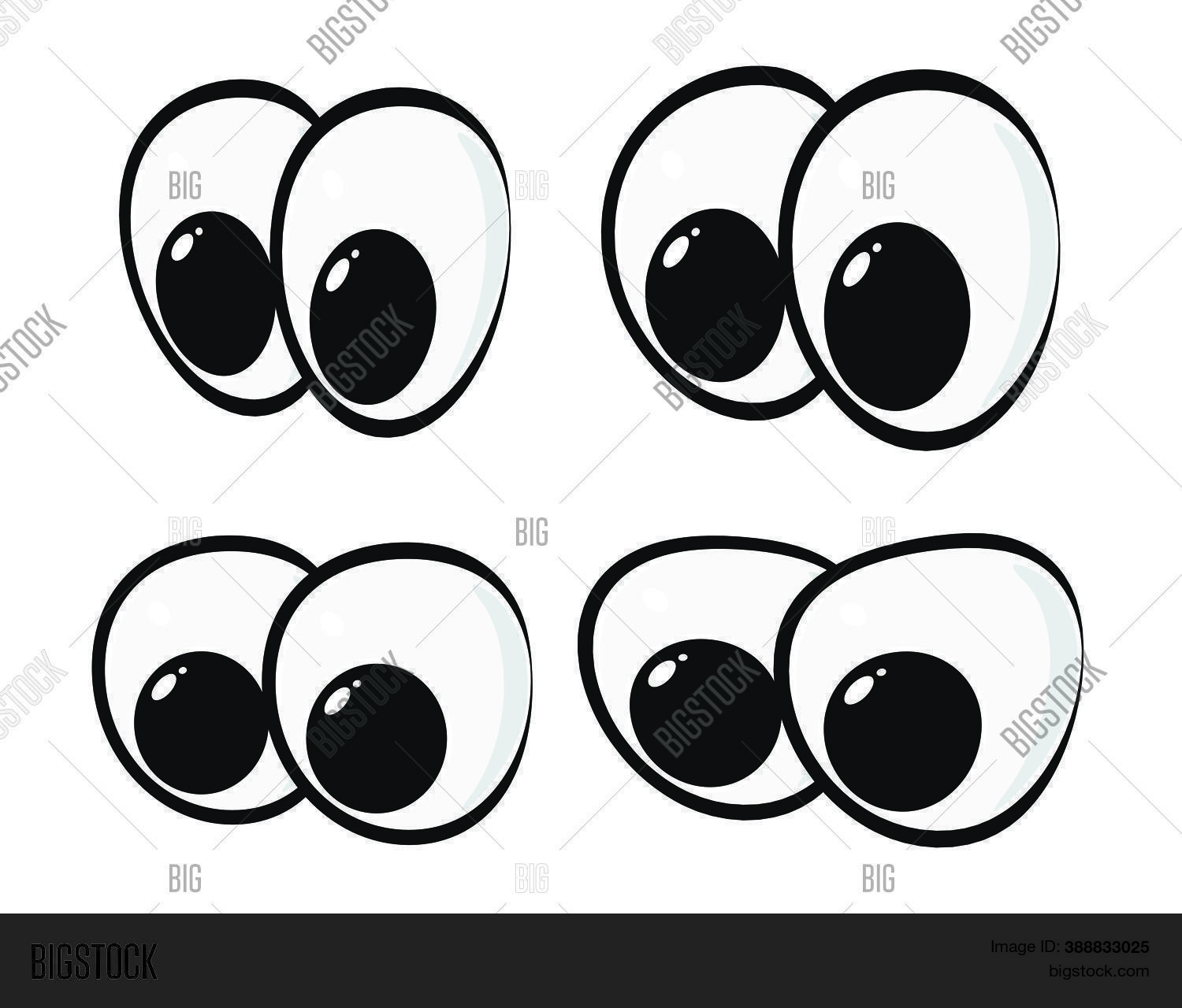 Simple Cartoon Animal Eyes