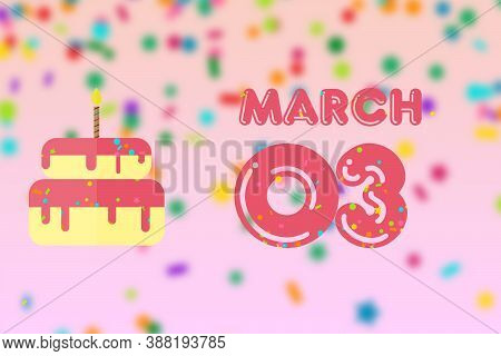 March 3rd. Day 3 Month Image & Photo (Free Trial) | Bigstock