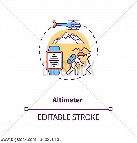 Altimeter Concept Vector & Photo (Free Trial) | Bigstock