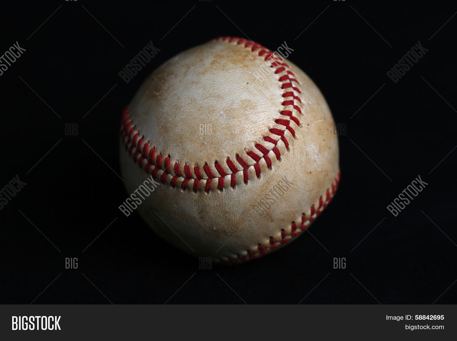 Worn Baseball No Logos Image & Photo (Free Trial) | Bigstock