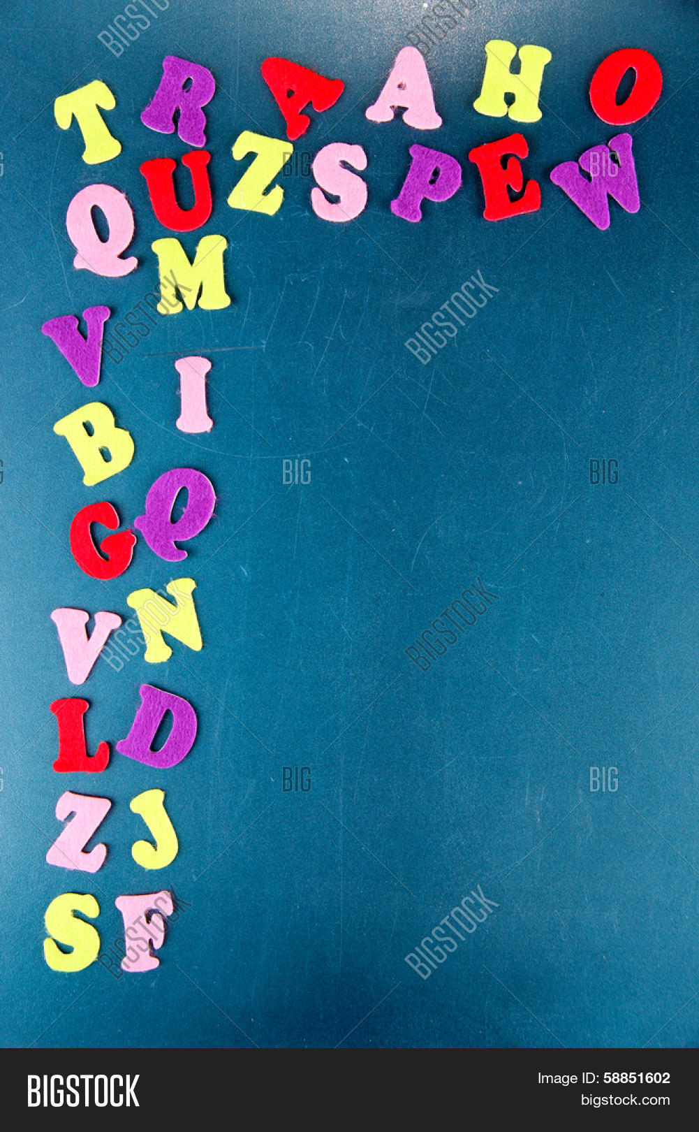 English Alphabet On Image & Photo (Free Trial) | Bigstock