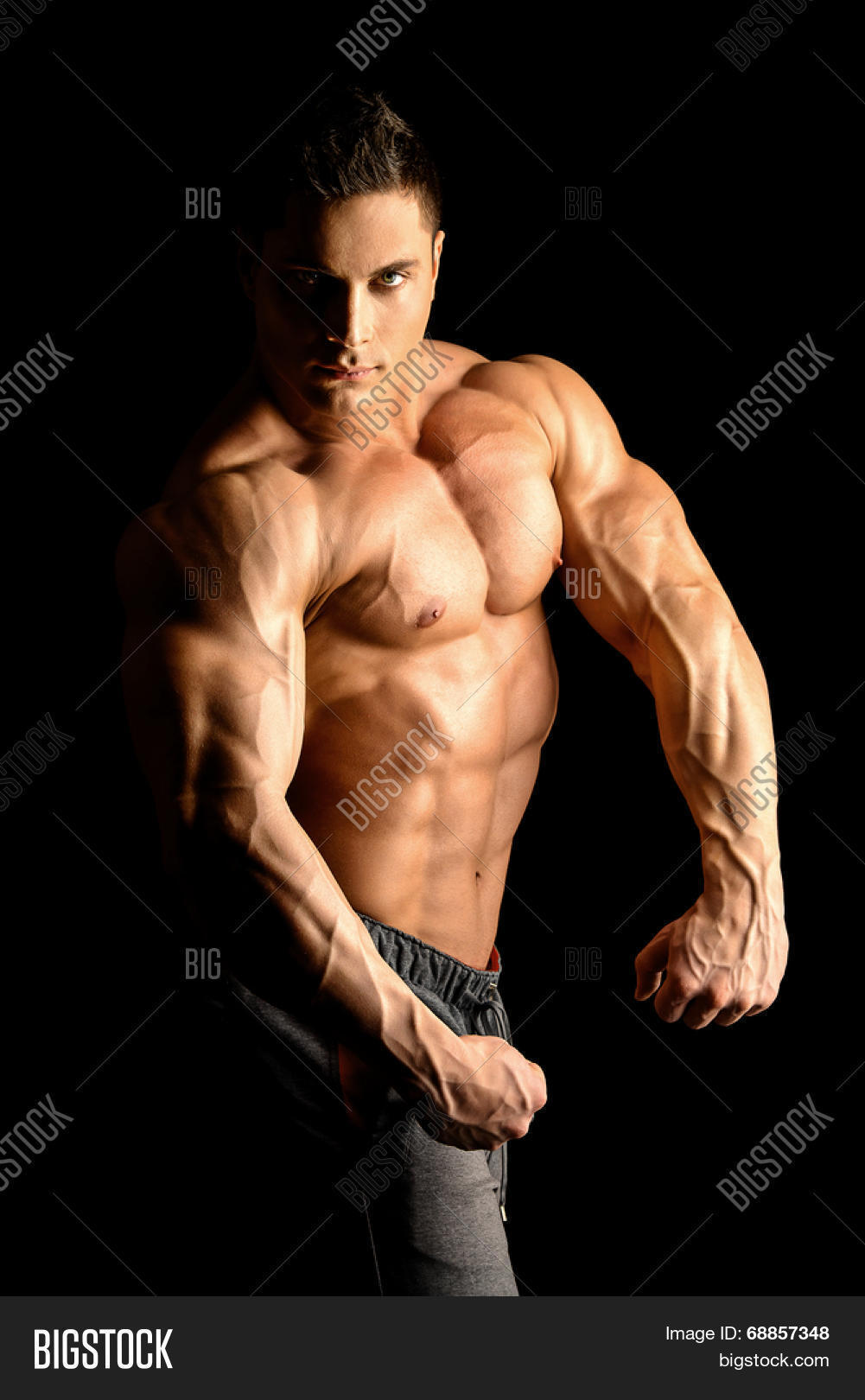 Handsome Muscular Image & Photo (Free Trial) | Bigstock
