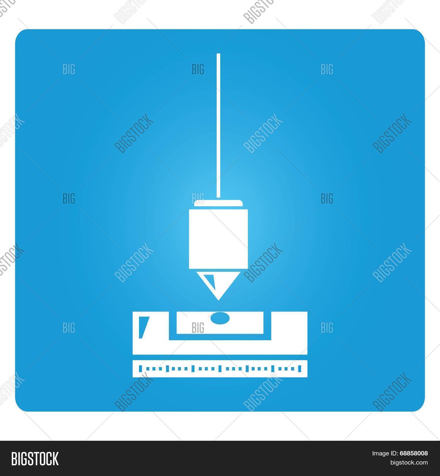 Vertical Plumb Bubble Vector & Photo (Free Trial) | Bigstock