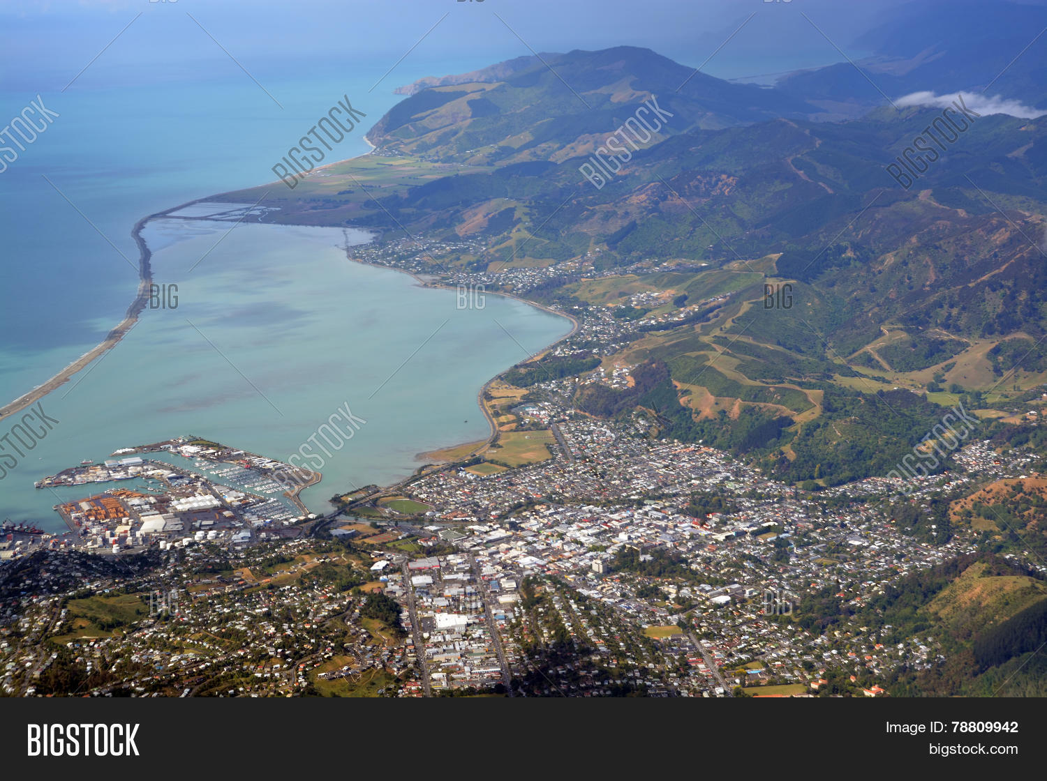 Aerial View Nelson Image & Photo (Free Trial) | Bigstock