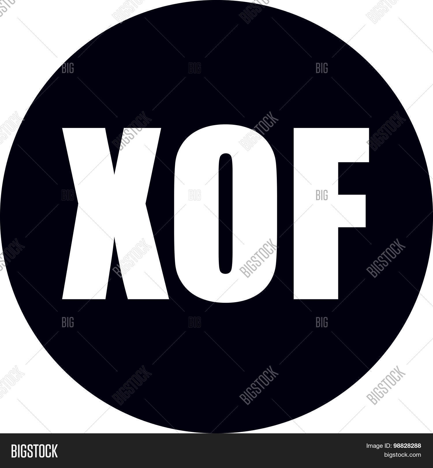 Xof Icon Vector & Photo (Free Trial) | Bigstock