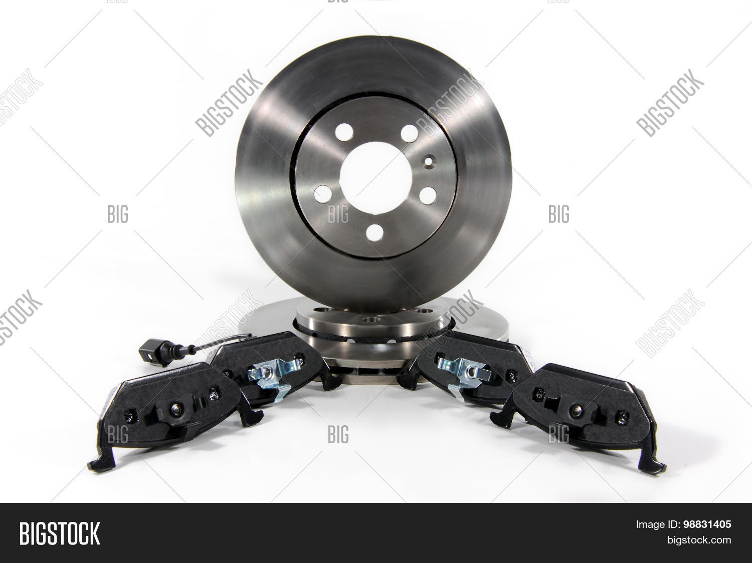 Brake Pads Brake Discs Image & Photo (Free Trial) | Bigstock