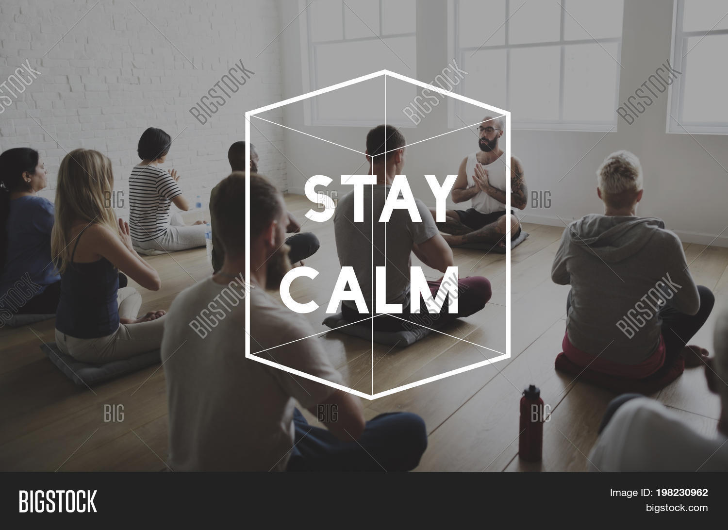 Stay Calm Positive Image & Photo (Free Trial) | Bigstock
