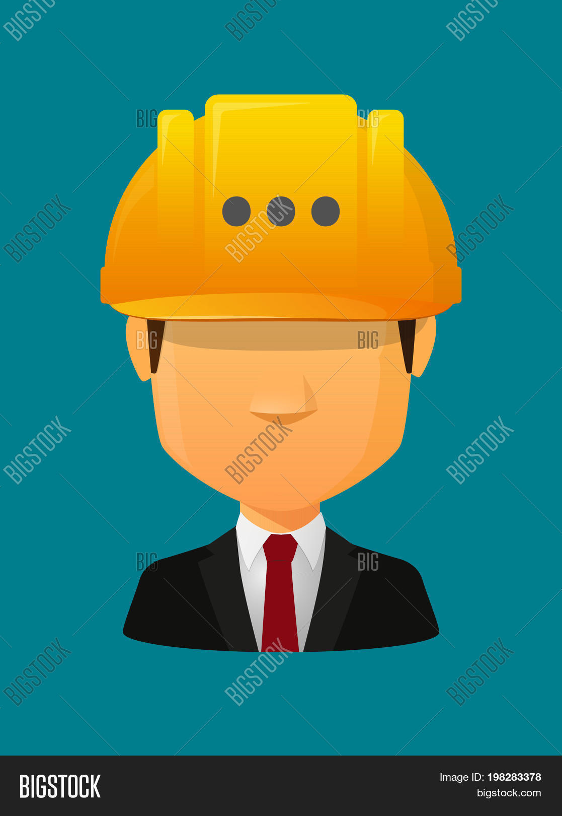 Worker Avatar Vector & Photo (Free Trial) | Bigstock
