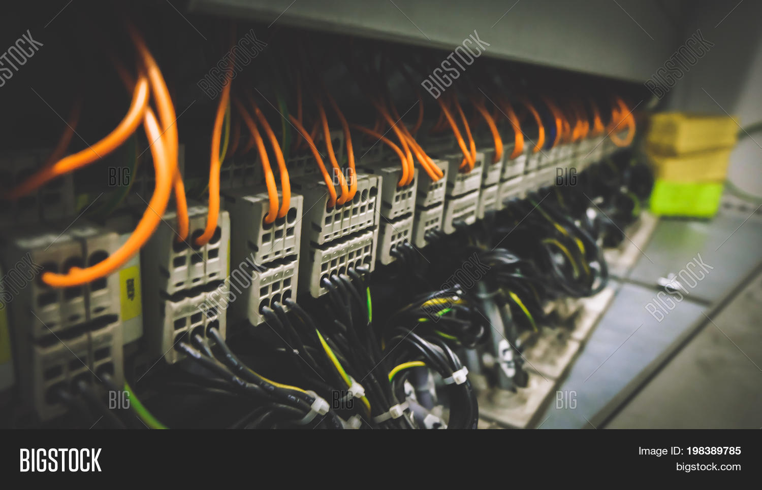 PLC Cables Wiring Image & Photo (Free Trial) | Bigstock