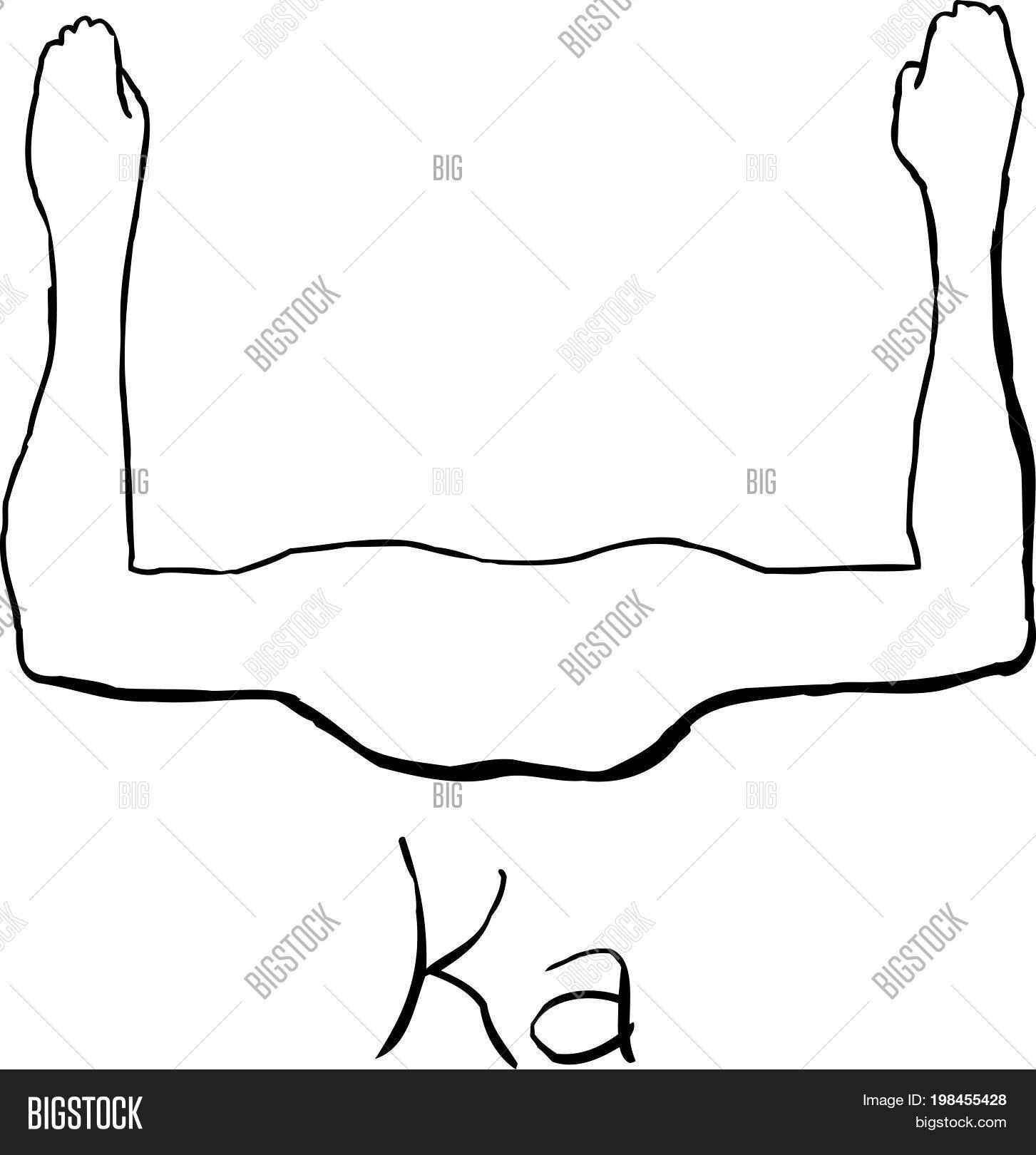 Outlined Egyptian Ka Image & Photo (Free Trial) | Bigstock