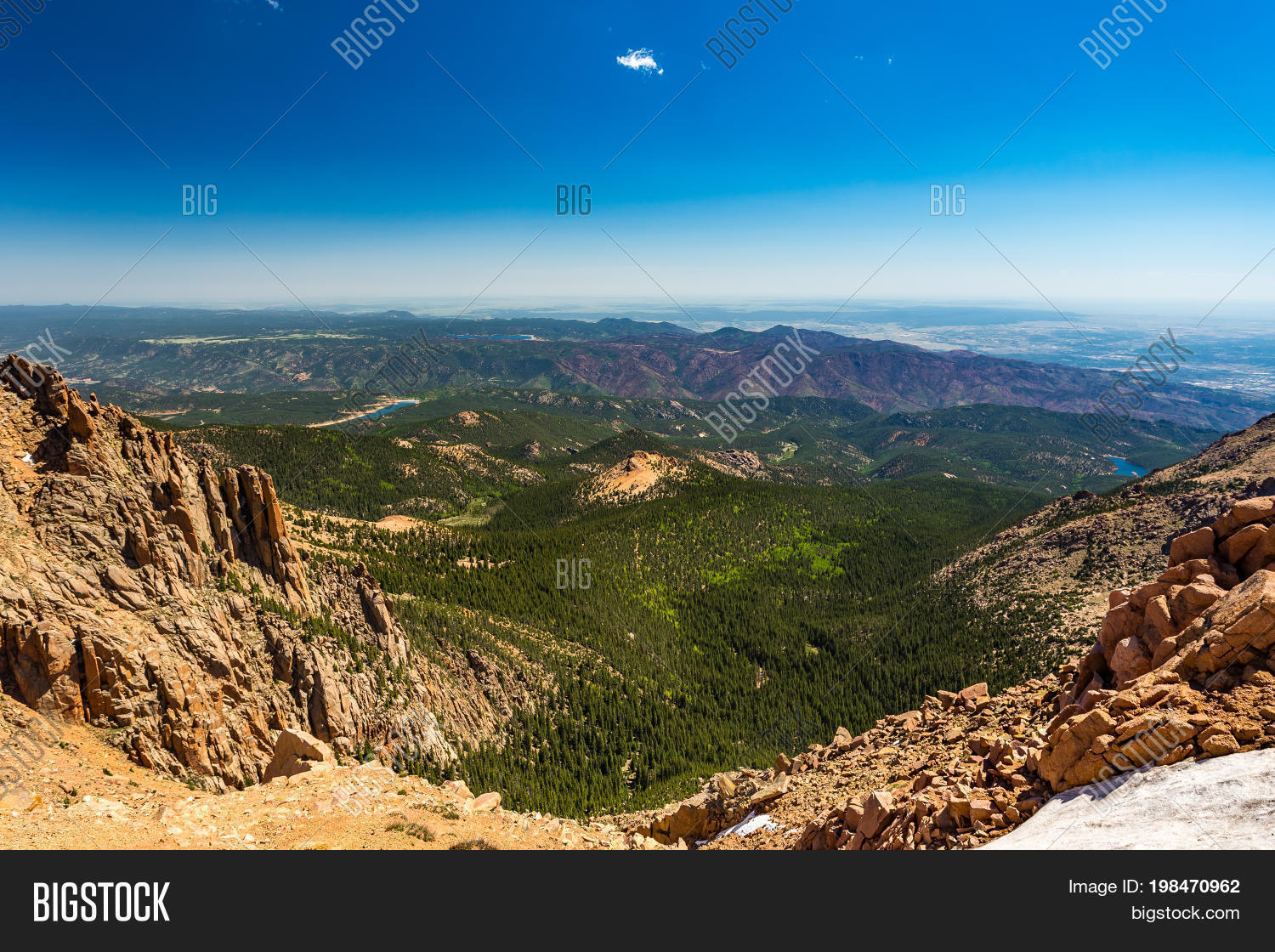 Pikes Peak Highest Image & Photo (Free Trial) | Bigstock