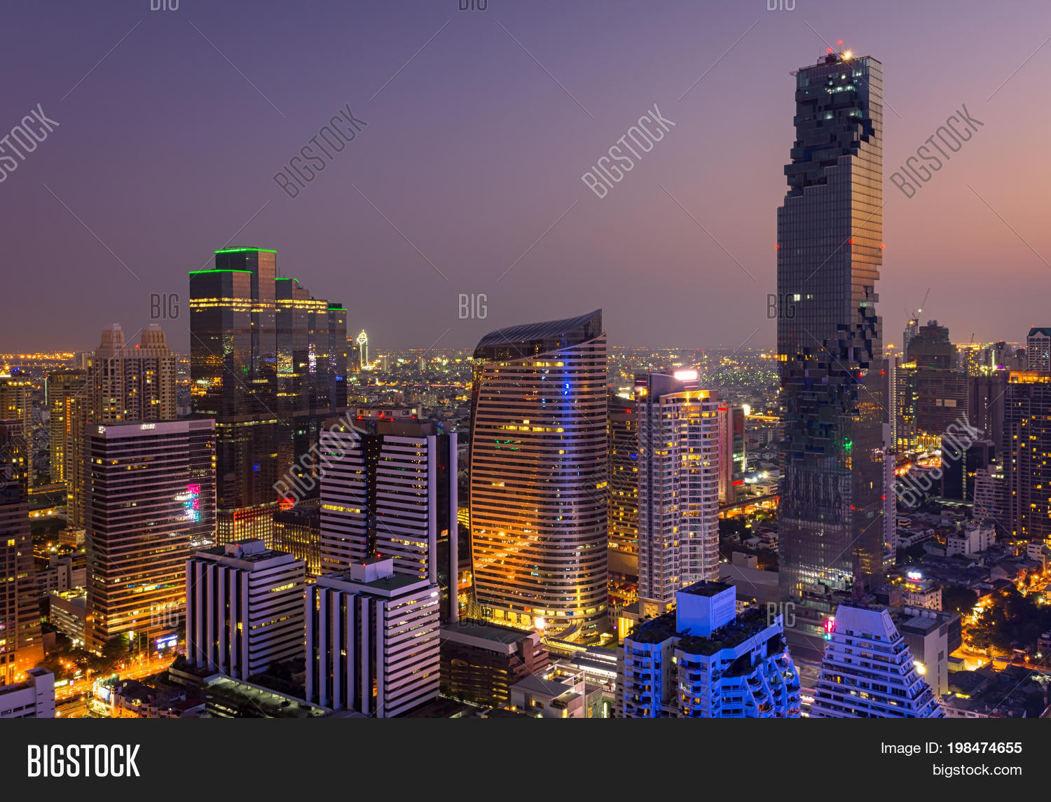 Aerial View Bangkok Image & Photo (Free Trial) | Bigstock