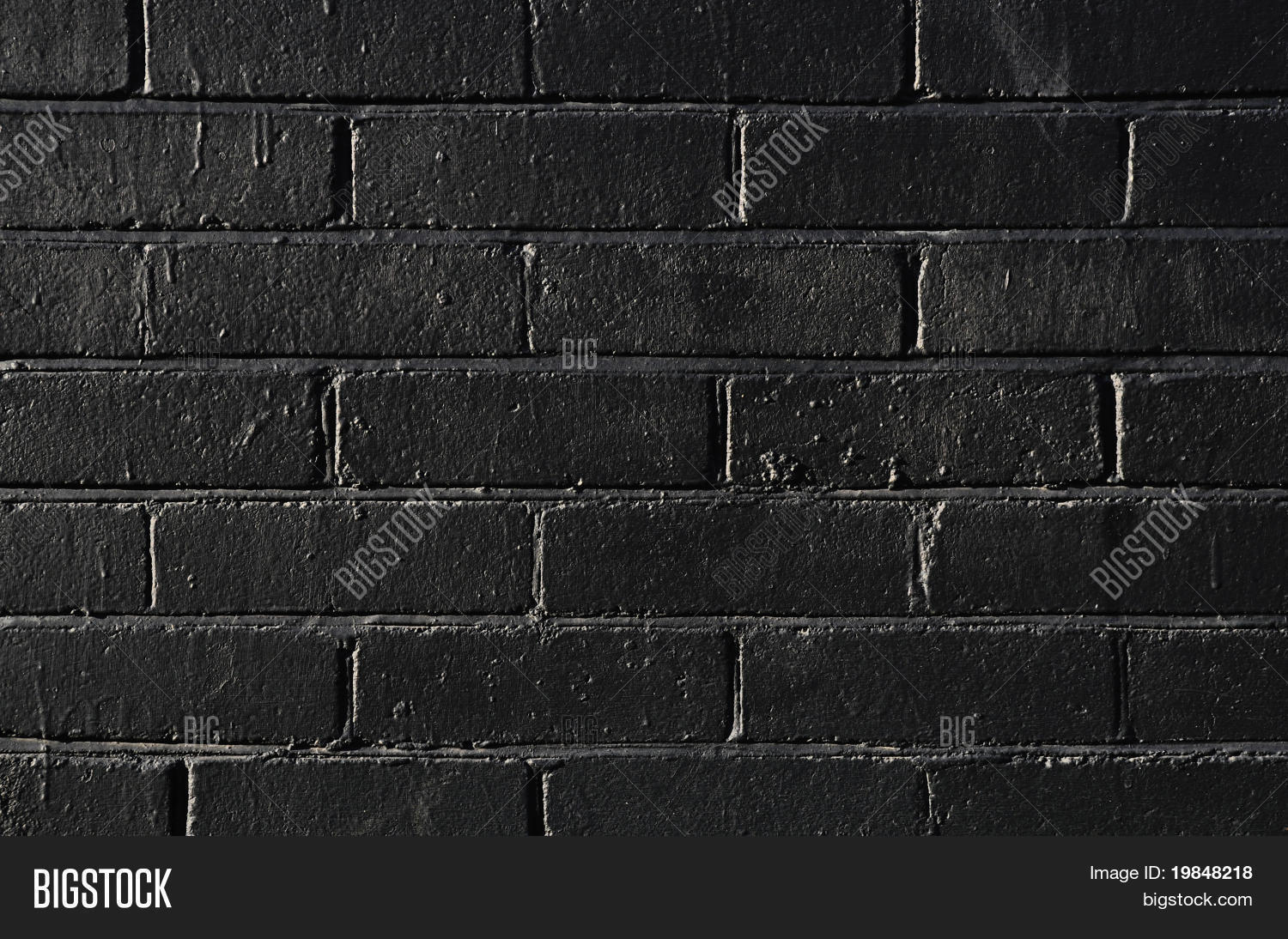 Dark Brick Wall Background