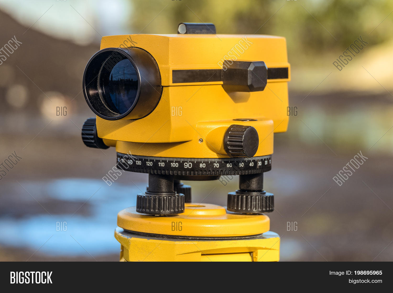 Yellow Geodetic Image & Photo (Free Trial) | Bigstock