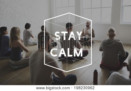 Stay Calm Positive Image & Photo (Free Trial) | Bigstock