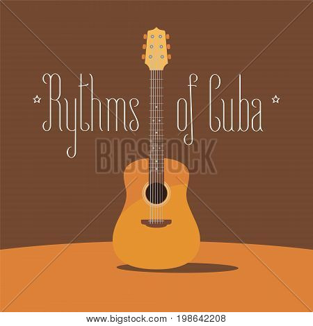 Cuban Acoustic Guitar Vector & Photo (Free Trial) | Bigstock