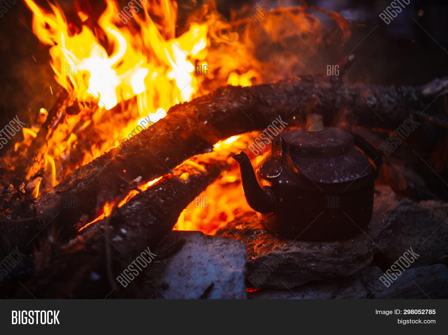Boiling Tea Kettle On Image & Photo (Free Trial) | Bigstock