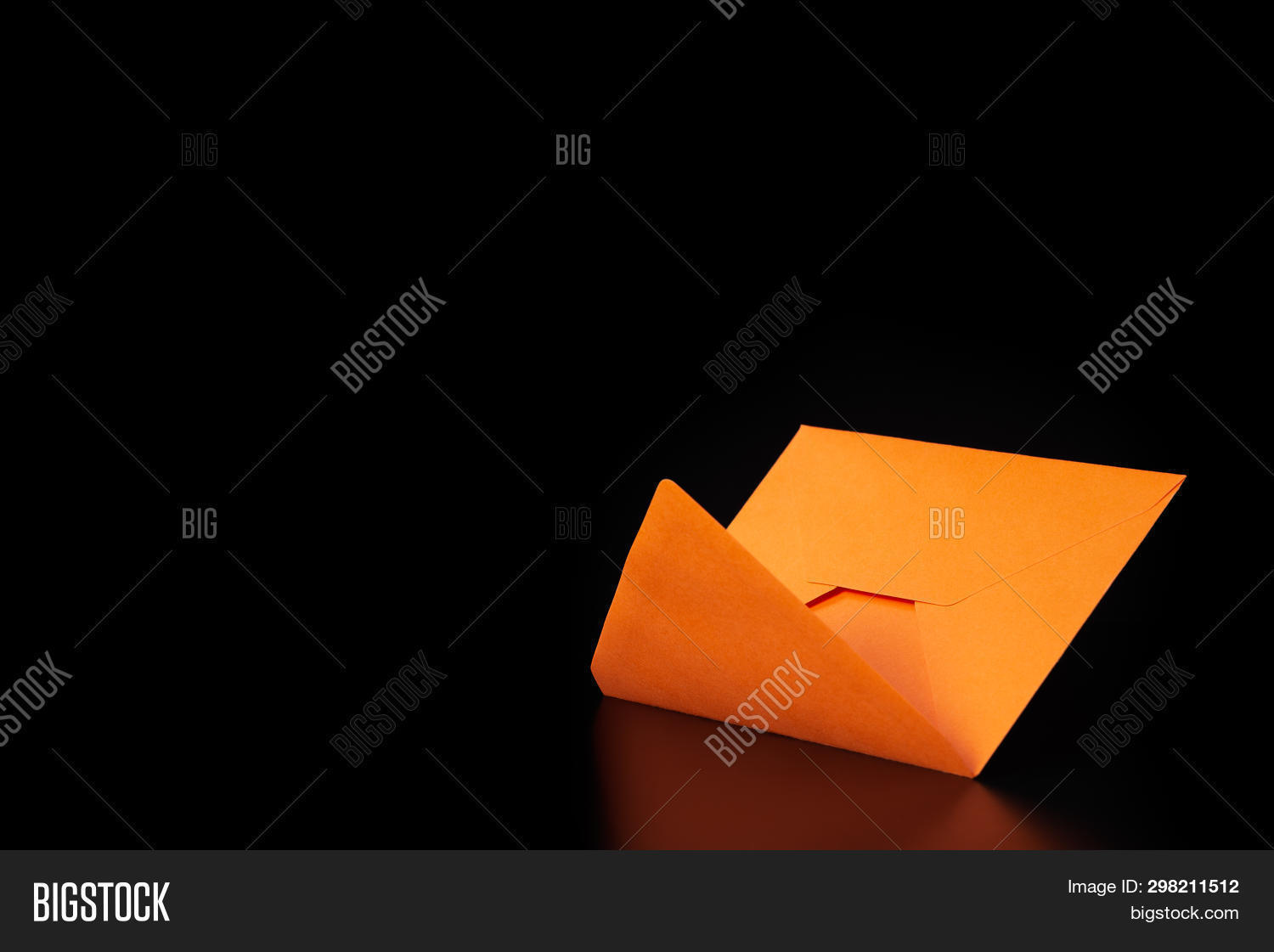 Orange Envelopes Image & Photo (Free Trial) | Bigstock