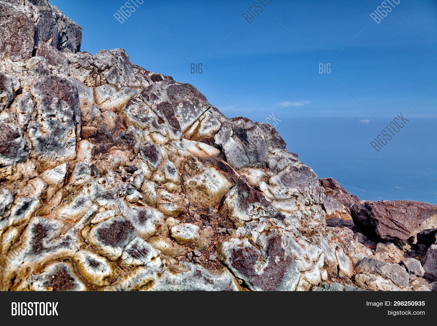 Frozen Lava Volcano. Image & Photo (Free Trial) | Bigstock