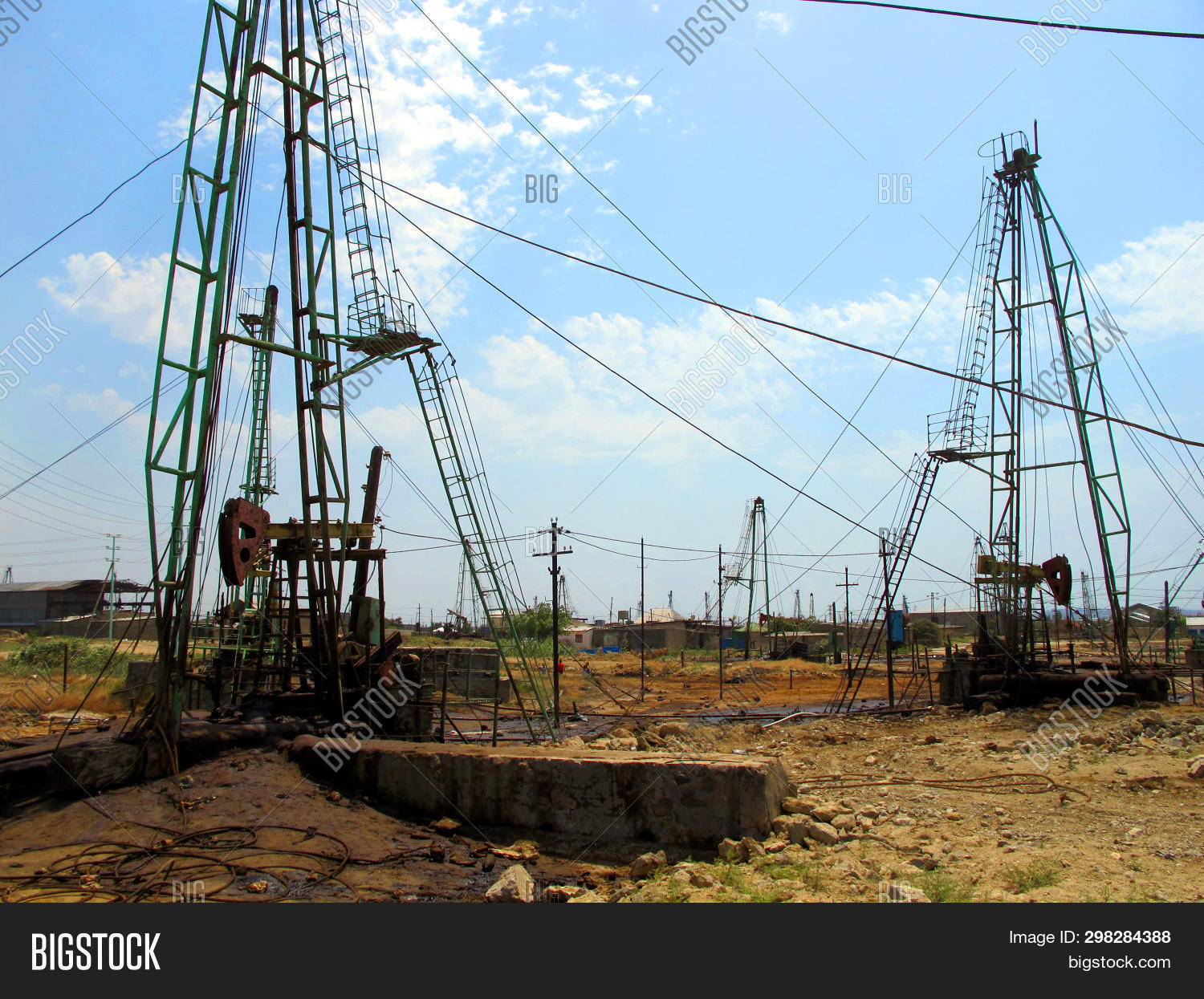 Abandoned Oil Rigs. Image & Photo (Free Trial) | Bigstock