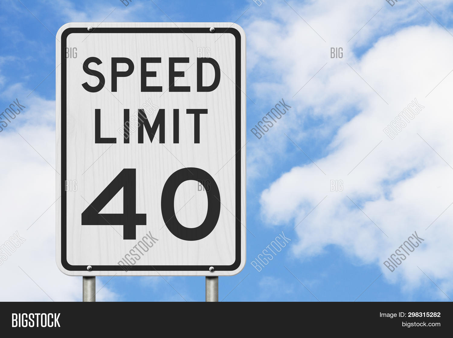 Us 40 Mph Speed Limit Image & Photo (Free Trial) | Bigstock