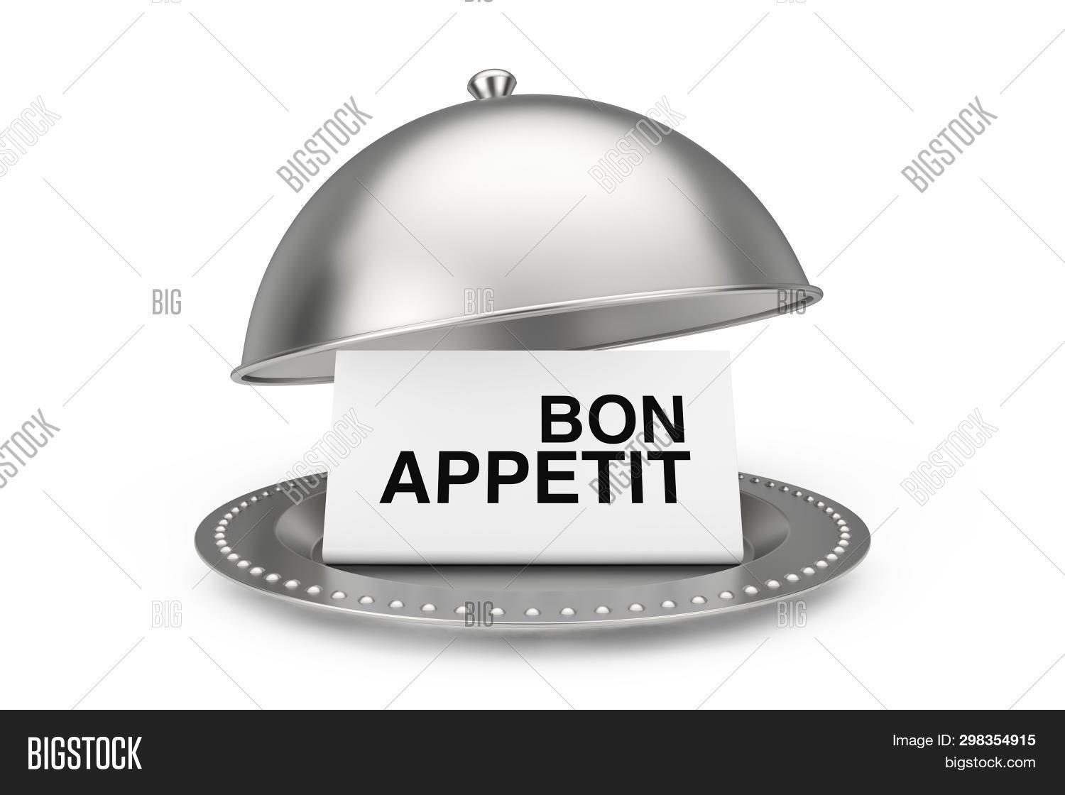 Paper Bon Appetit Sign Image & Photo (Free Trial) | Bigstock