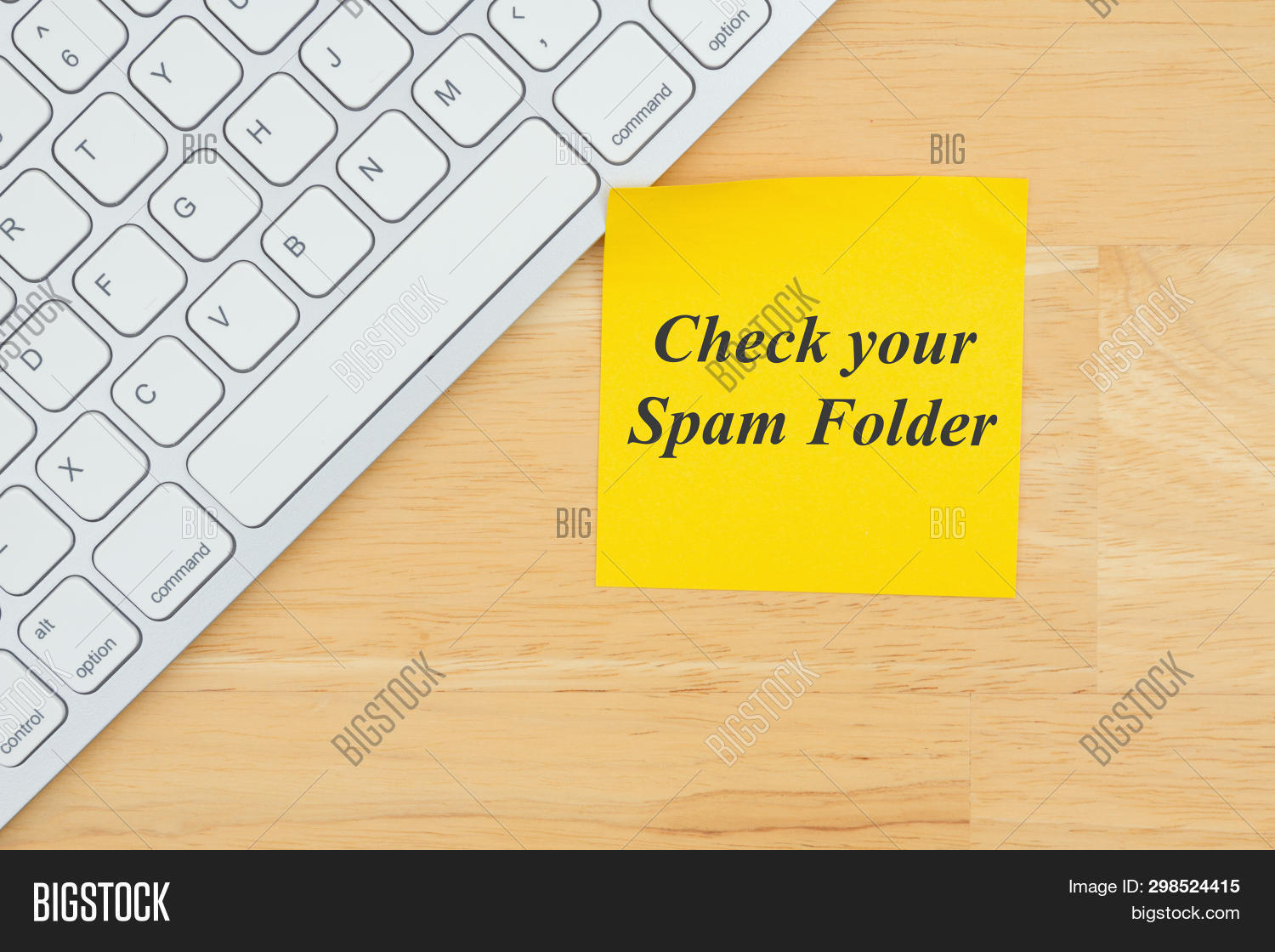 Check Your Spam Folder Image & Photo (Free Trial) | Bigstock