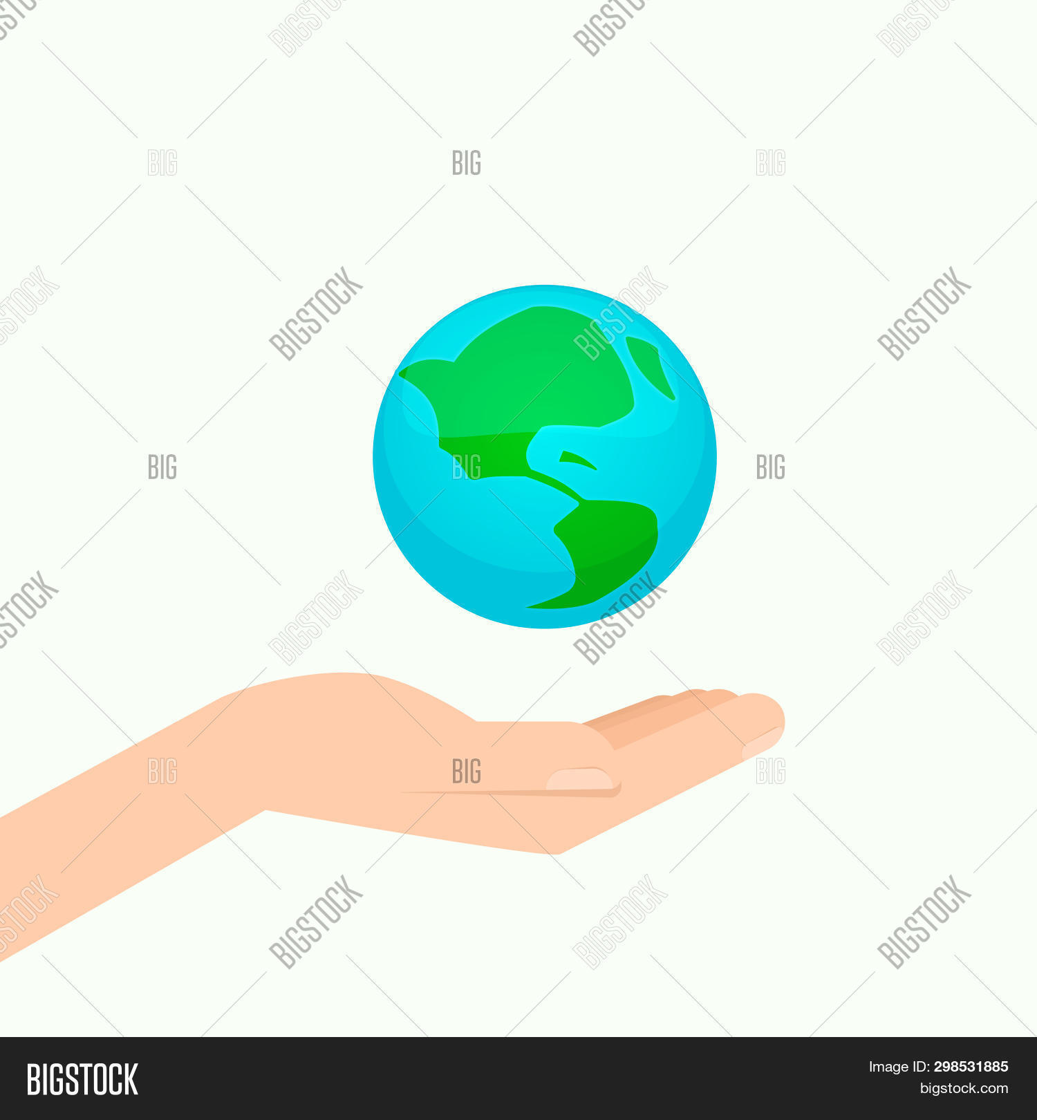 Hand Holding Globe. Image & Photo (Free Trial) | Bigstock