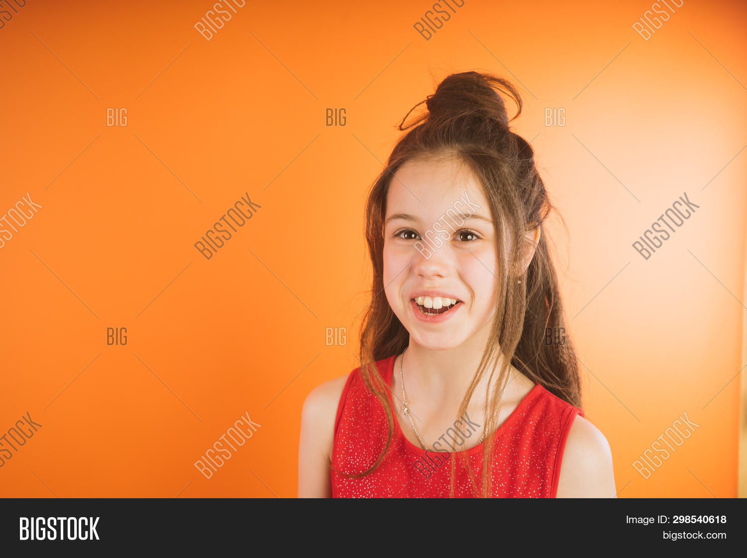 Little Girl Red Dress Image & Photo (Free Trial) | Bigstock