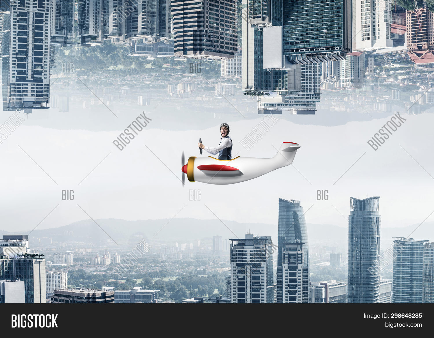 Businessman Flying Image & Photo (Free Trial) | Bigstock