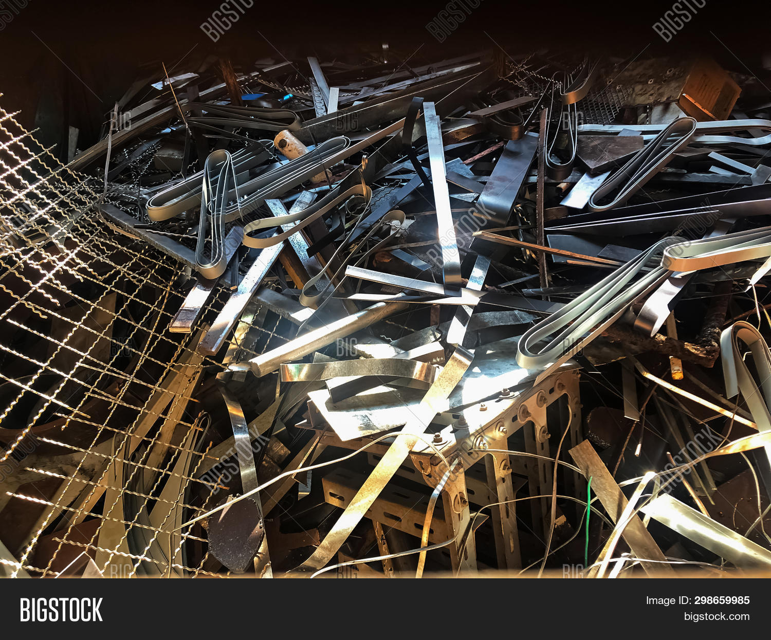Steel Waste,metal Pile Image & Photo (Free Trial) | Bigstock