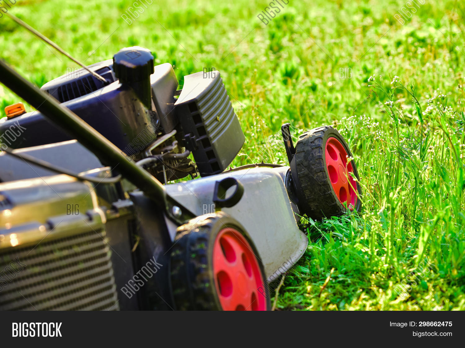 Lawn Mower, Mowing Image & Photo (Free Trial) | Bigstock