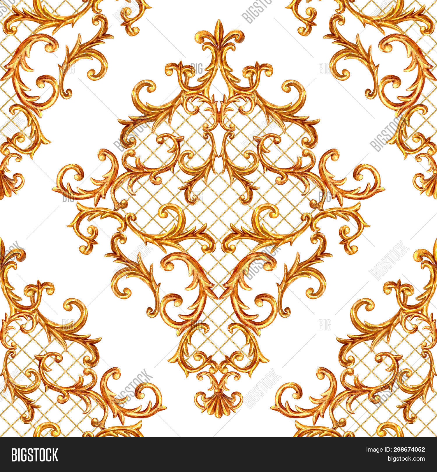 Baroque Golden Image & Photo (Free Trial) | Bigstock