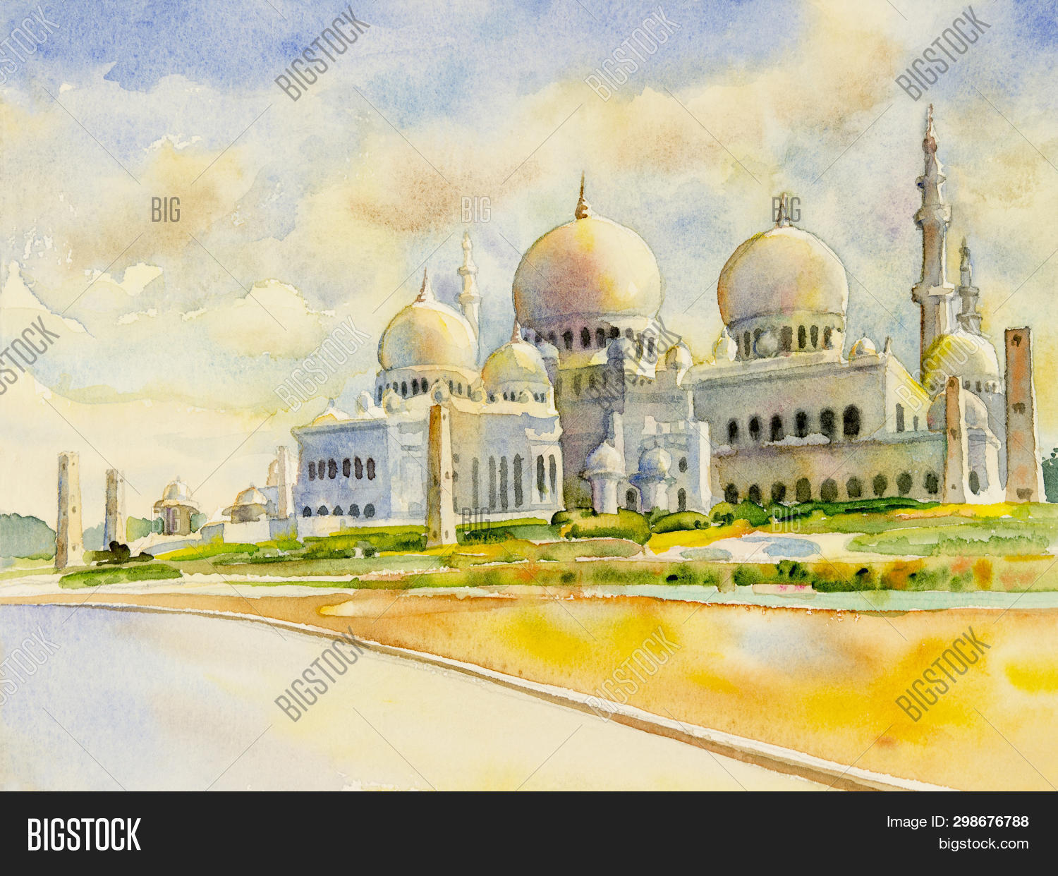 Watercolor Painting Image & Photo (Free Trial) | Bigstock