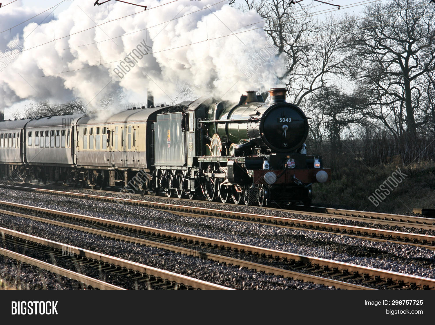 Gwr Castle Steam Image & Photo (Free Trial) | Bigstock