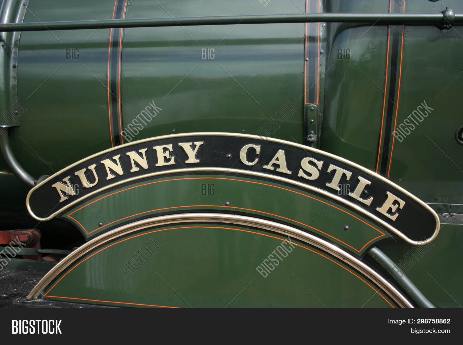 Nameplate Gwr Steam Image & Photo (Free Trial) | Bigstock