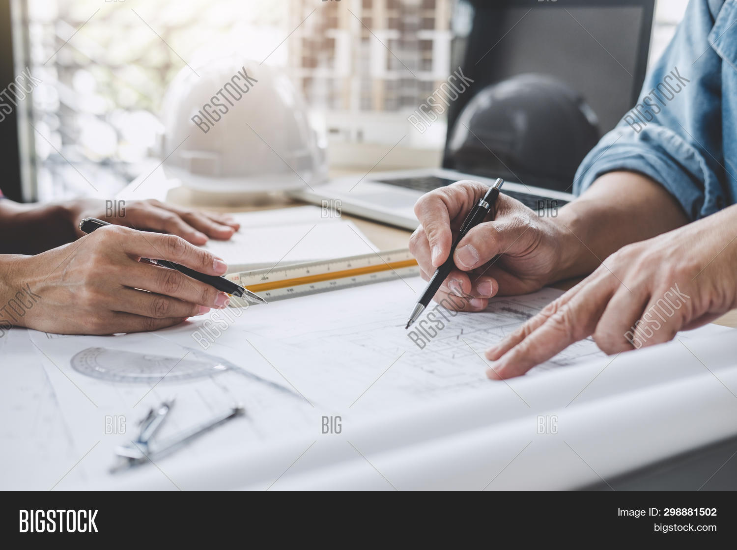 Hands Architect Image & Photo (Free Trial) | Bigstock