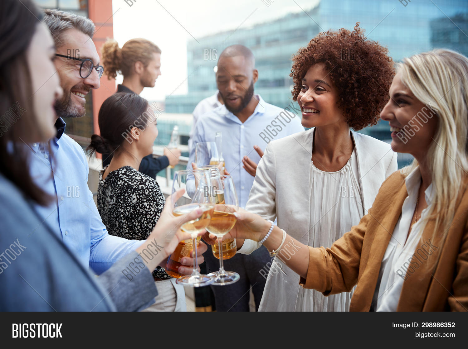 Socialising Office Image & Photo (Free Trial) | Bigstock